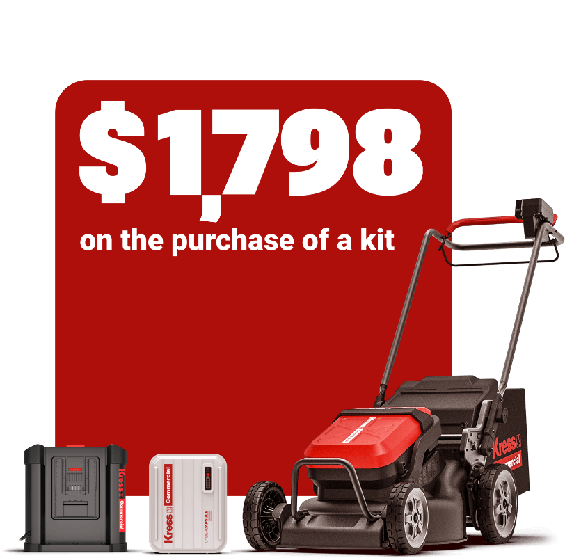 Kress Robotic mower and professional garden tools